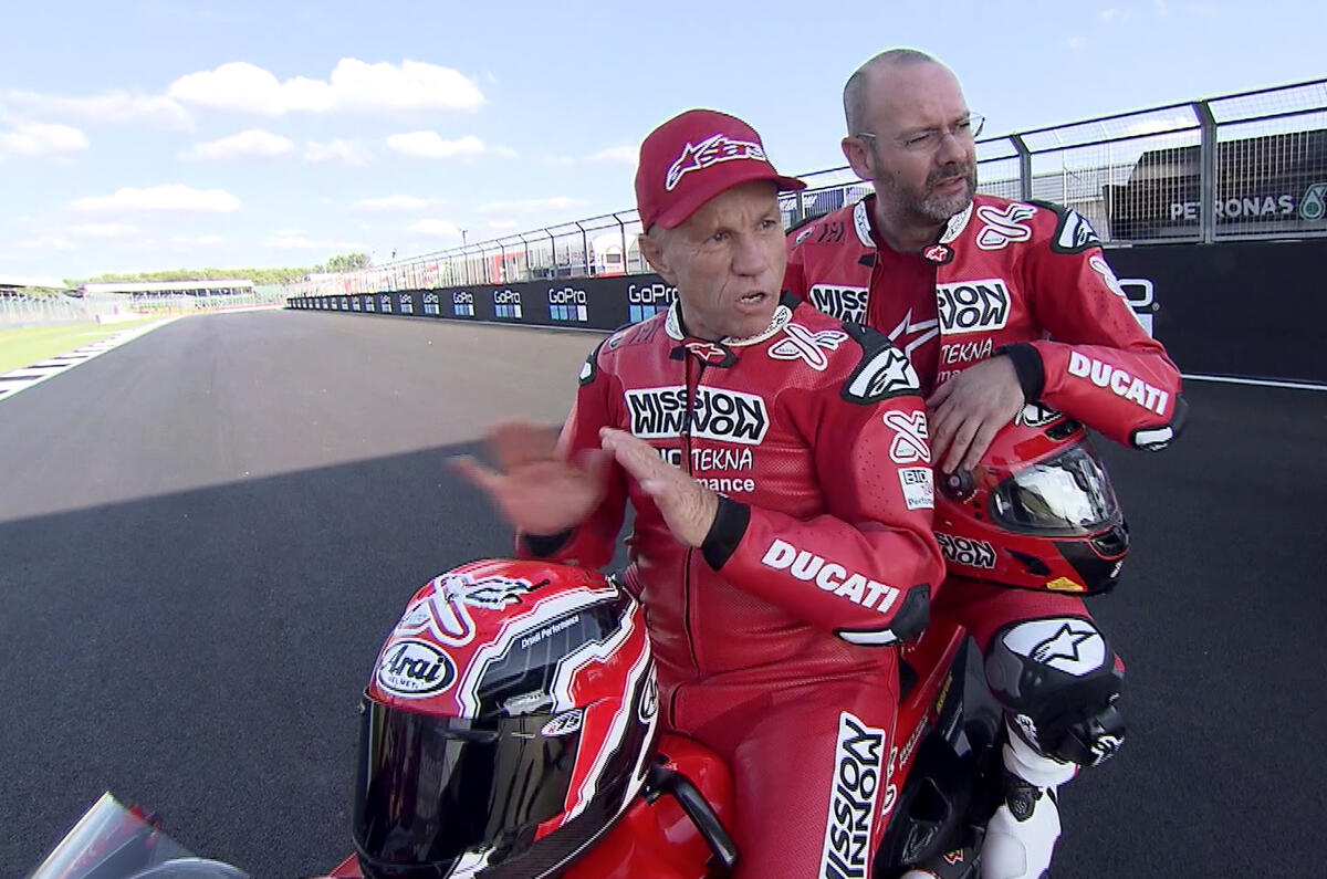 The wildest ride: on the back of a MotoGP racer | Autocar