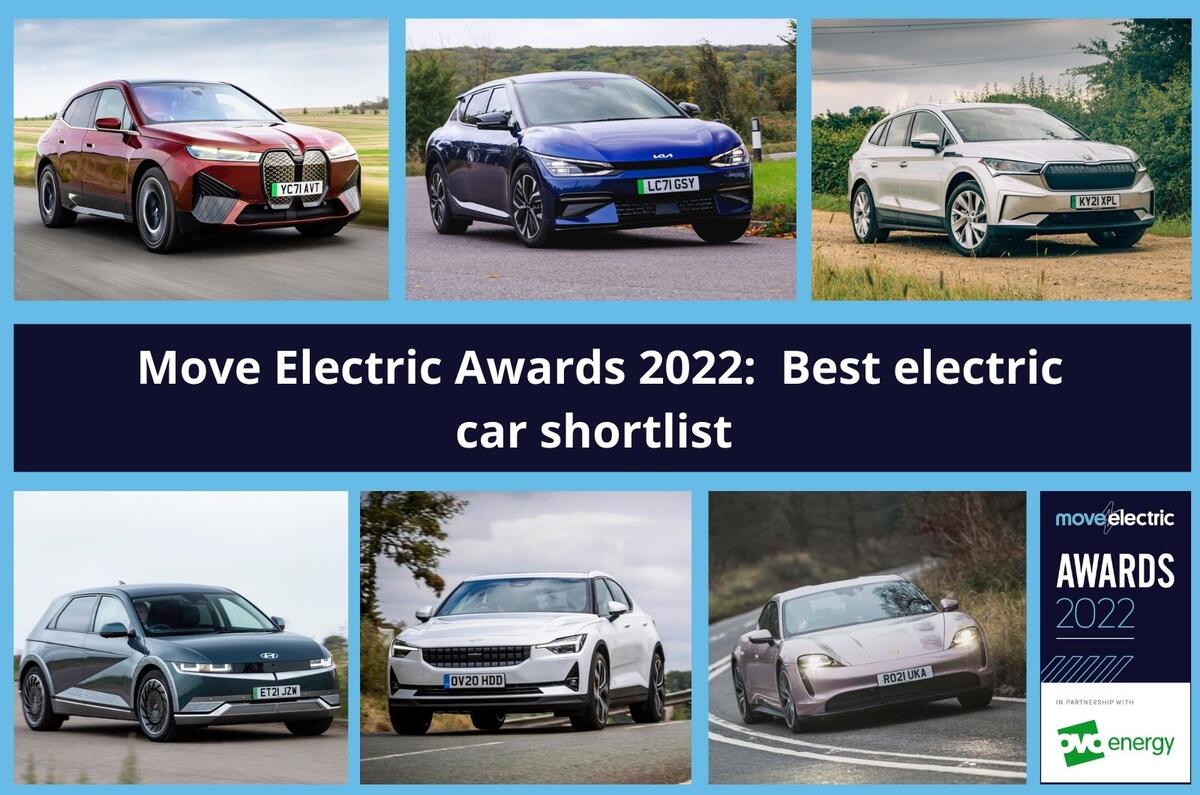 Best Electric Car contenders for first Move Electric Awards named | Autocar