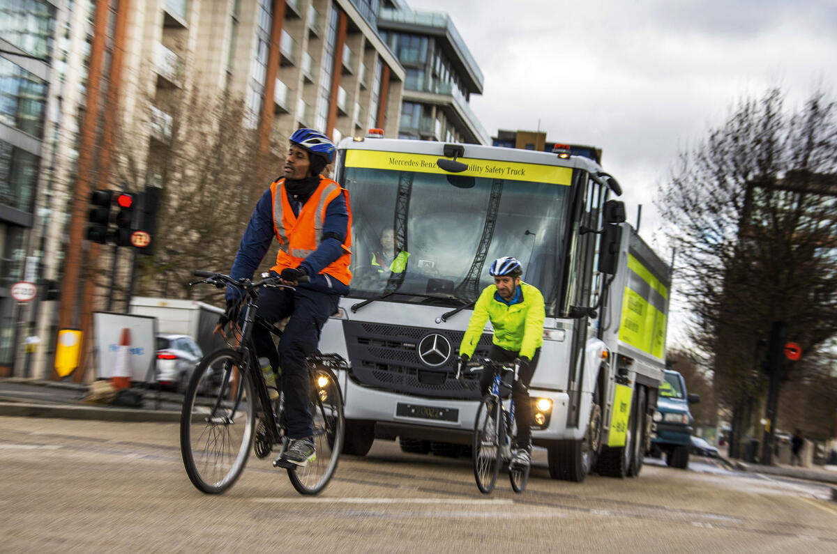 Why London is taking aim at 'blindspot lorries' | Autocar