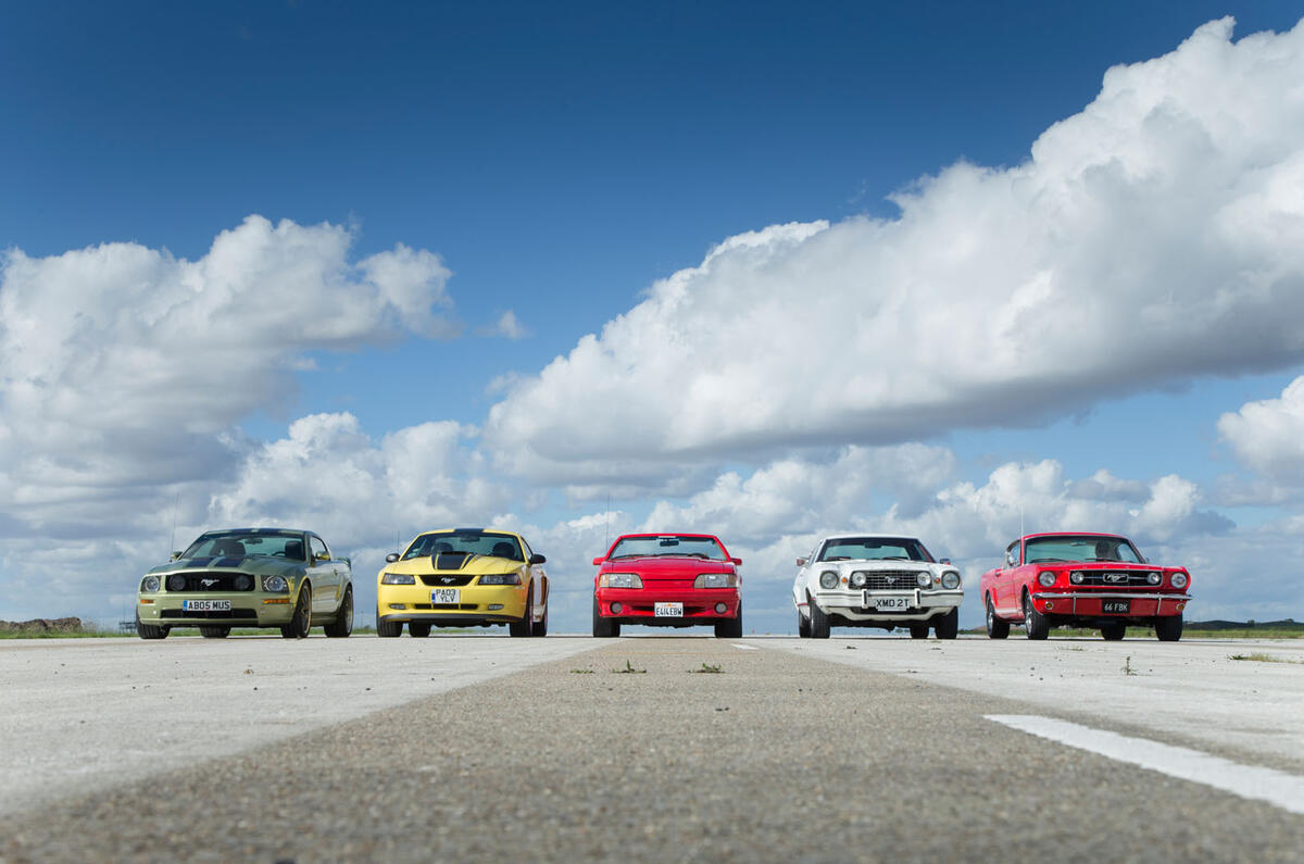 New Ford Mustang - Five generations of America's pony car tested | Autocar