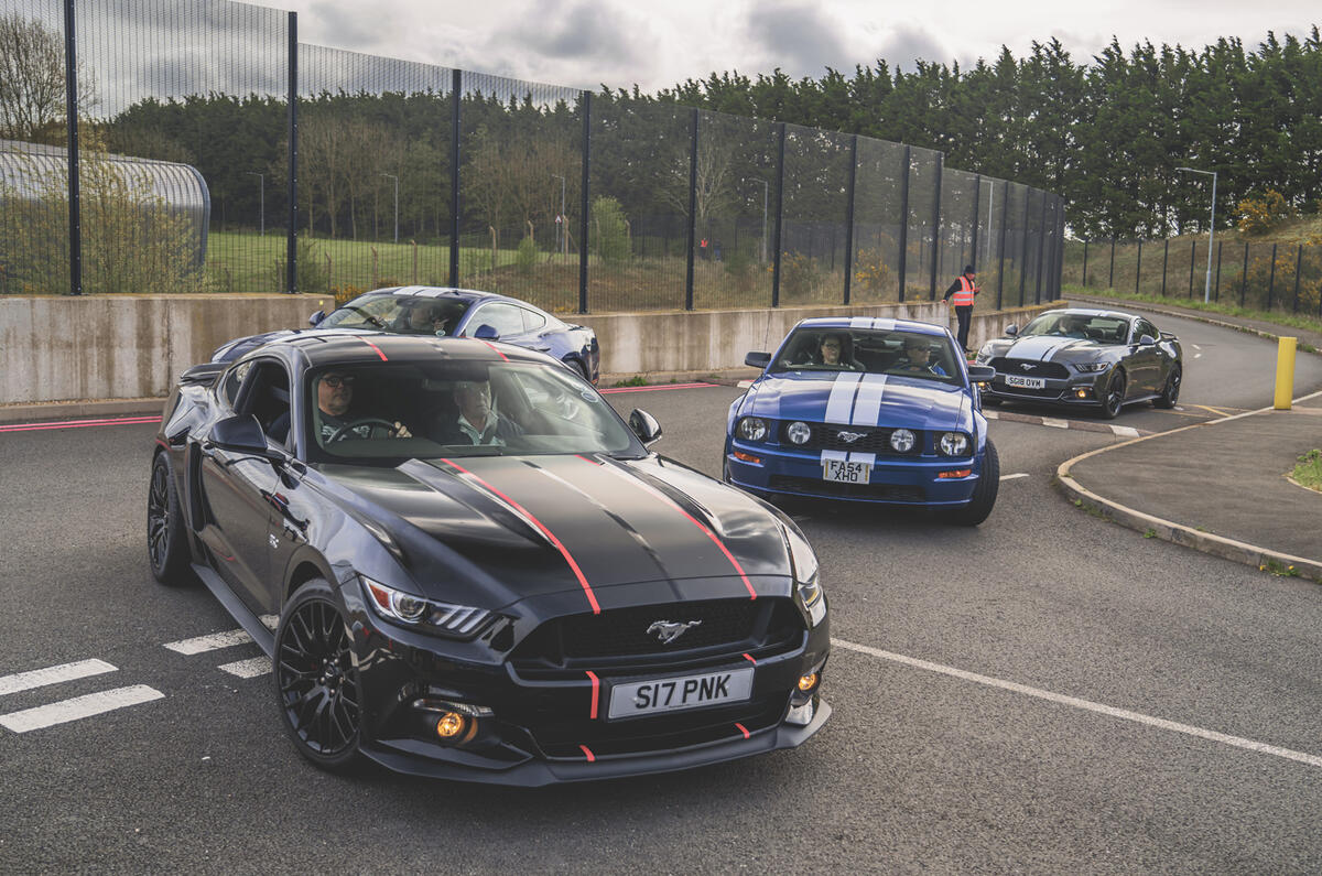 Ford Mustang marks 60th birthday with 800-car party in UK | Autocar