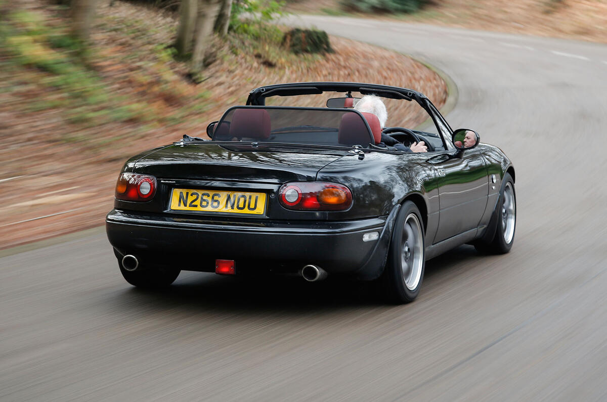 Driving a V6-powered Mazda MX-5 Rocketeer | Autocar