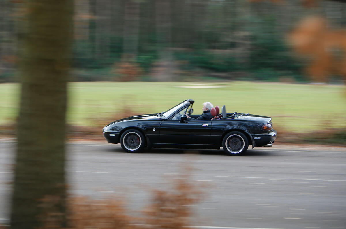 Driving a V6-powered Mazda MX-5 Rocketeer | Autocar