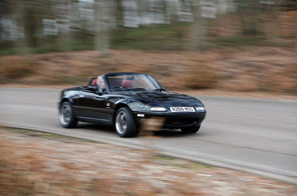 Driving a V6-powered Mazda MX-5 Rocketeer | Autocar