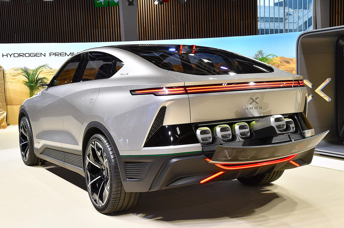 Namx HUV is 542bhp FCEV with swappable hydrogen tanks | Autocar