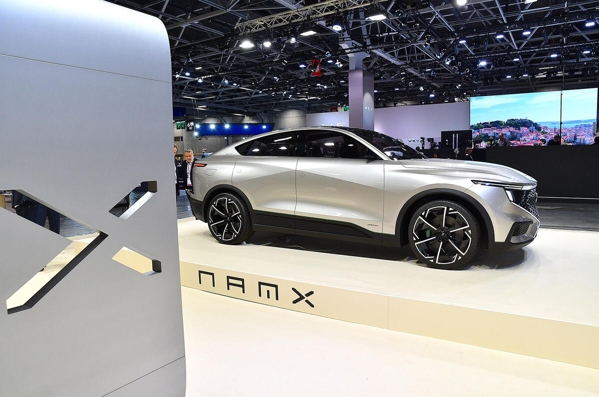 Namx HUV is 542bhp FCEV with swappable hydrogen tanks | Autocar