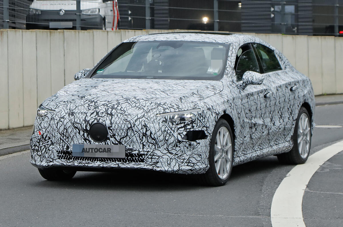 2025 Mercedes EQC saloon tipped for range-extender option | Autocar
