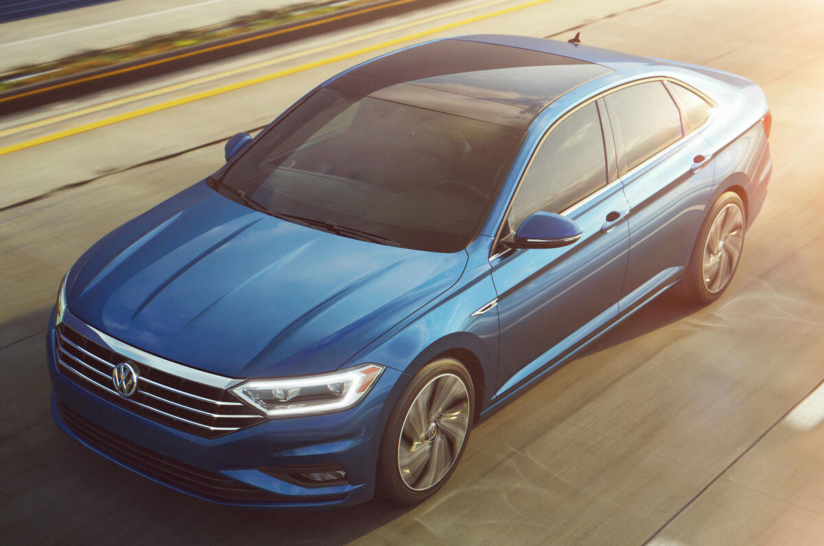 New Volkswagen Jetta introduces sharper look and eight-speed auto | Autocar