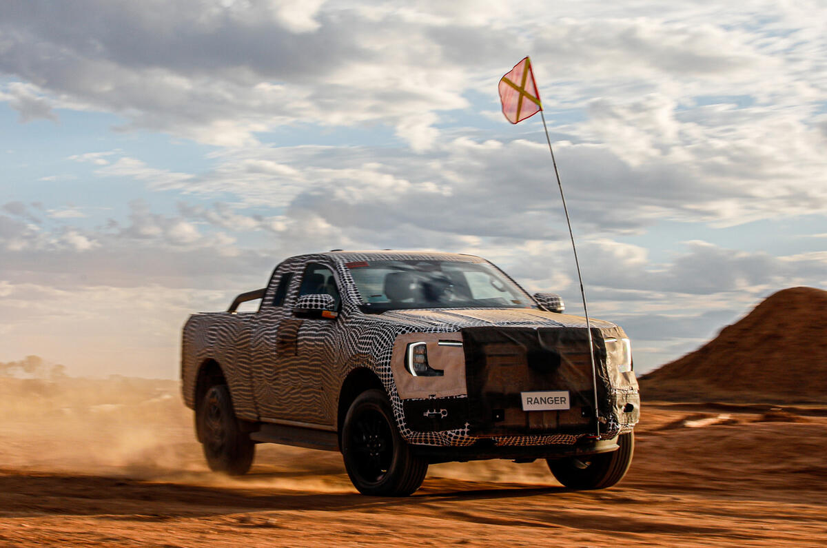 New 2022 Ford Ranger tests off road in official video | Autocar