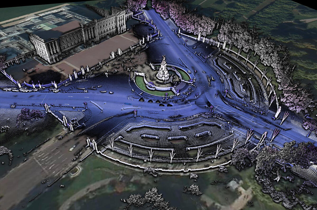 How autonomous cars map London | Autocar