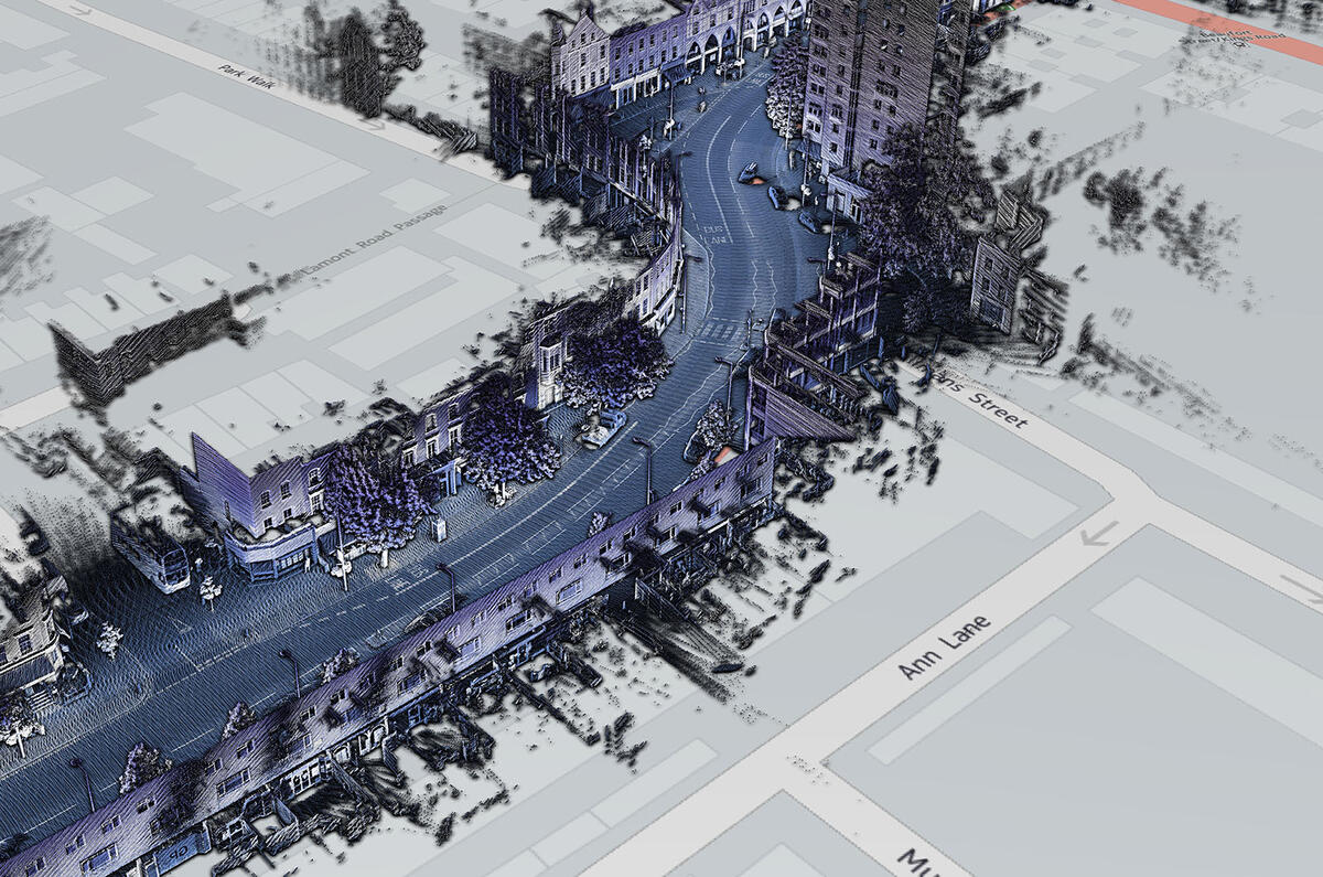 How autonomous cars map London | Autocar