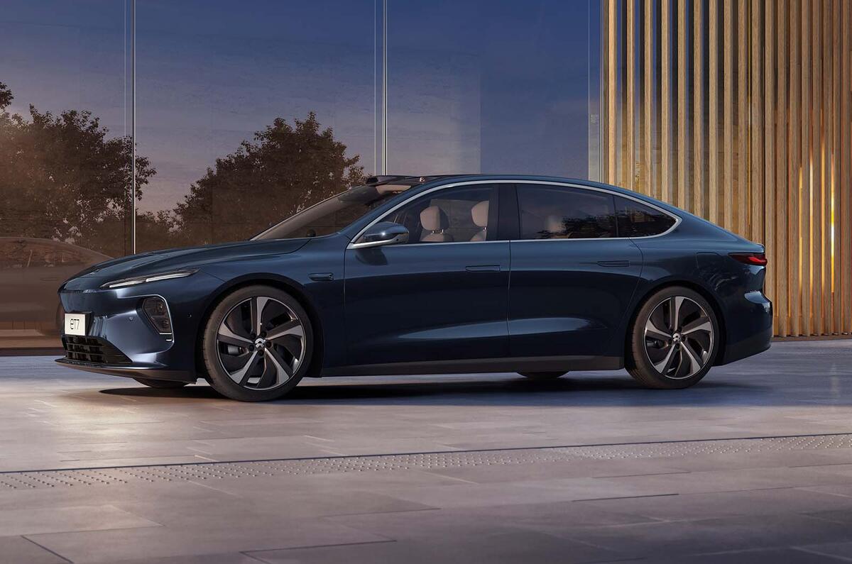 Nio ET5 electric saloon on show at Goodwood ahead of UK launch | Autocar