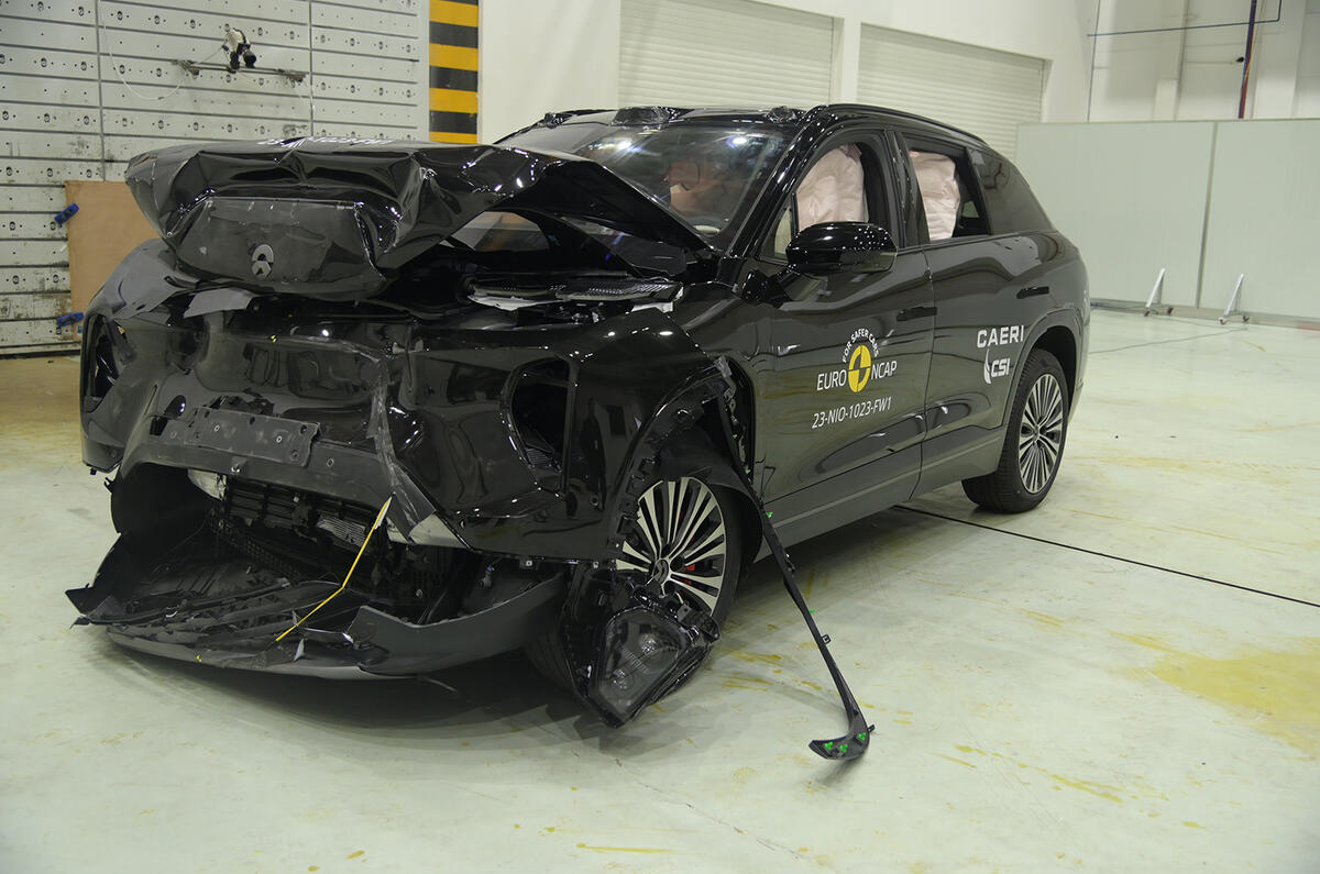 Nio ET5, EL7 score five stars in newly updated Euro NCAP tests | Autocar