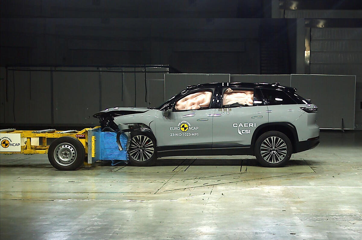 Nio ET5, EL7 score five stars in newly updated Euro NCAP tests | Autocar