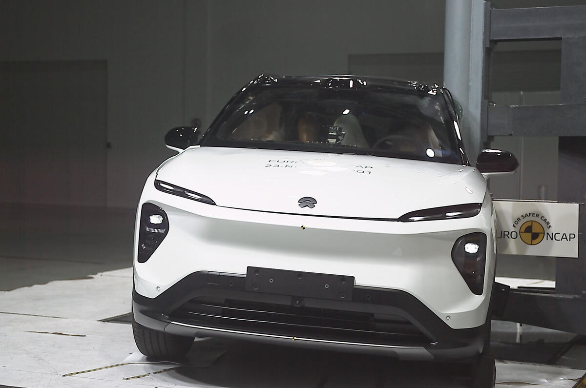 Nio ET5, EL7 score five stars in newly updated Euro NCAP tests | Autocar