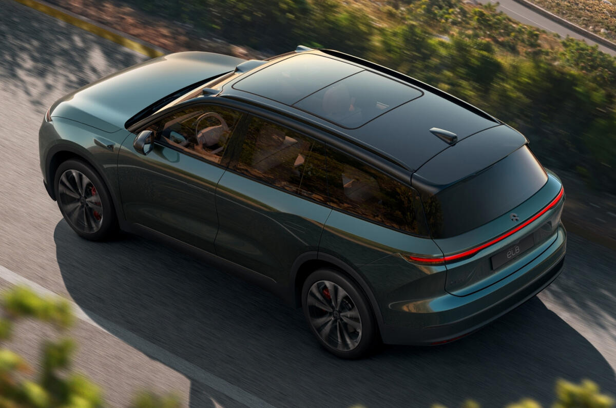 Nio EL8 revealed as six-seat flagship EV with 316-mile range | Autocar