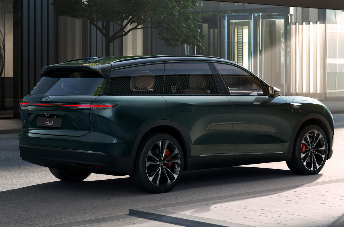 Nio EL8 revealed as six-seat flagship EV with 316-mile range | Autocar