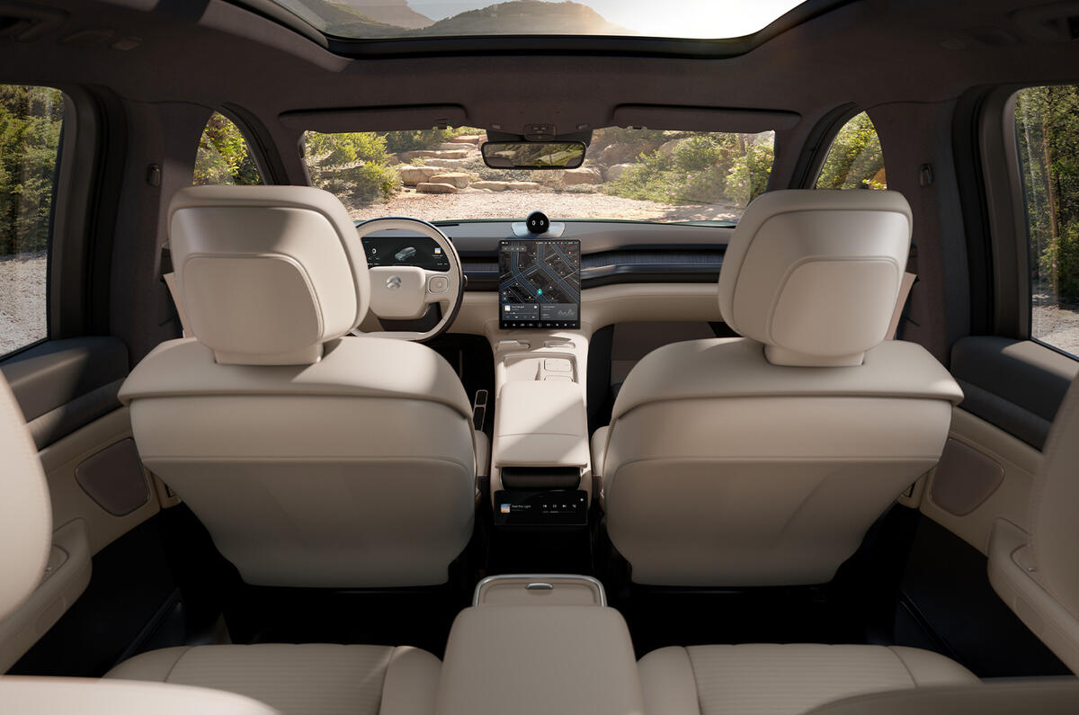 Nio EL8 revealed as six-seat flagship EV with 316-mile range | Autocar