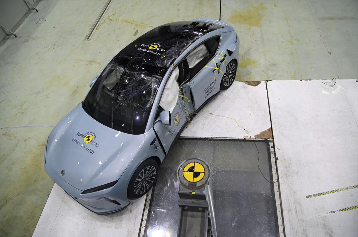 Nio ET5, EL7 score five stars in newly updated Euro NCAP tests | Autocar