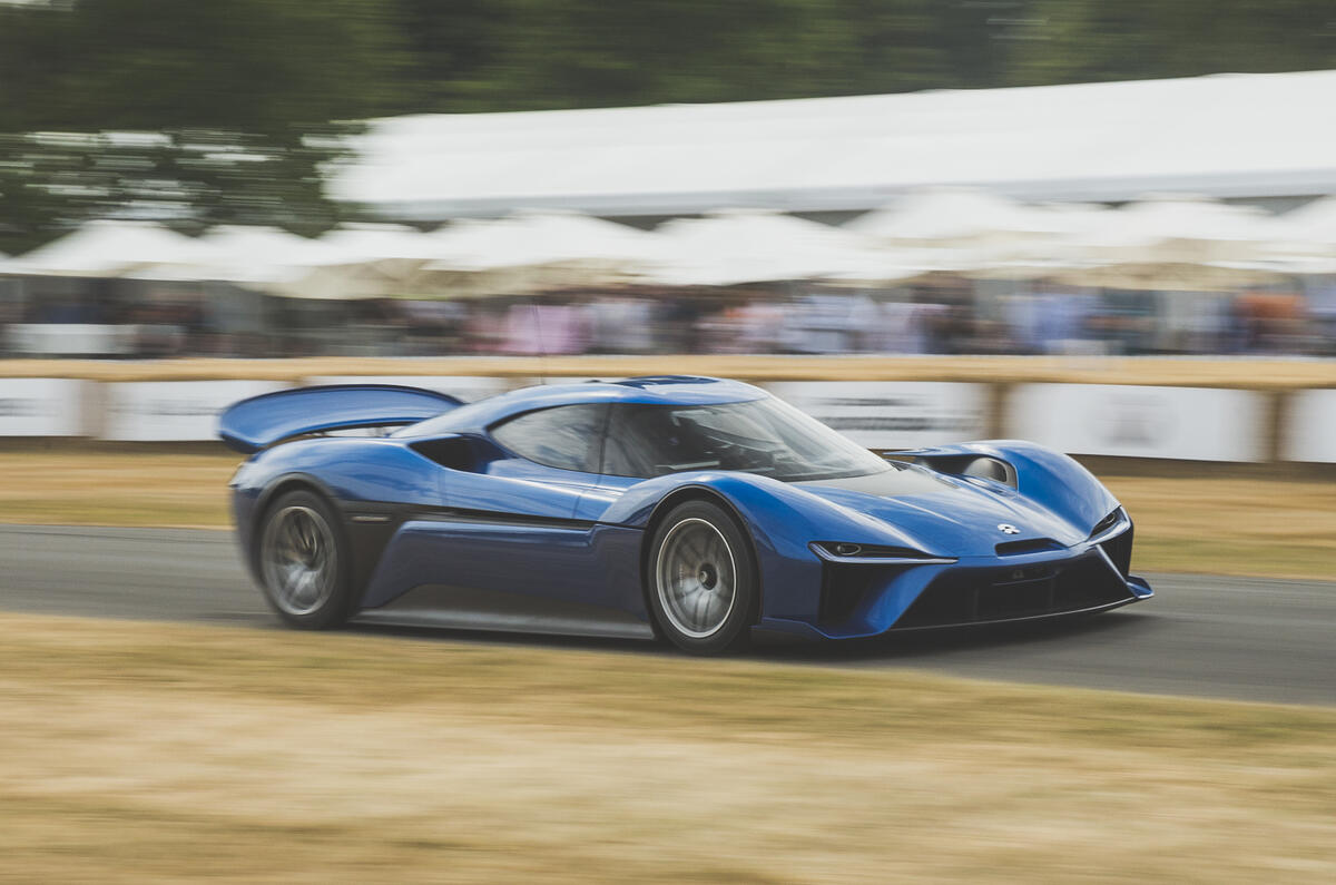Nio EP9 electric supercar demonstrated at Goodwood | Autocar