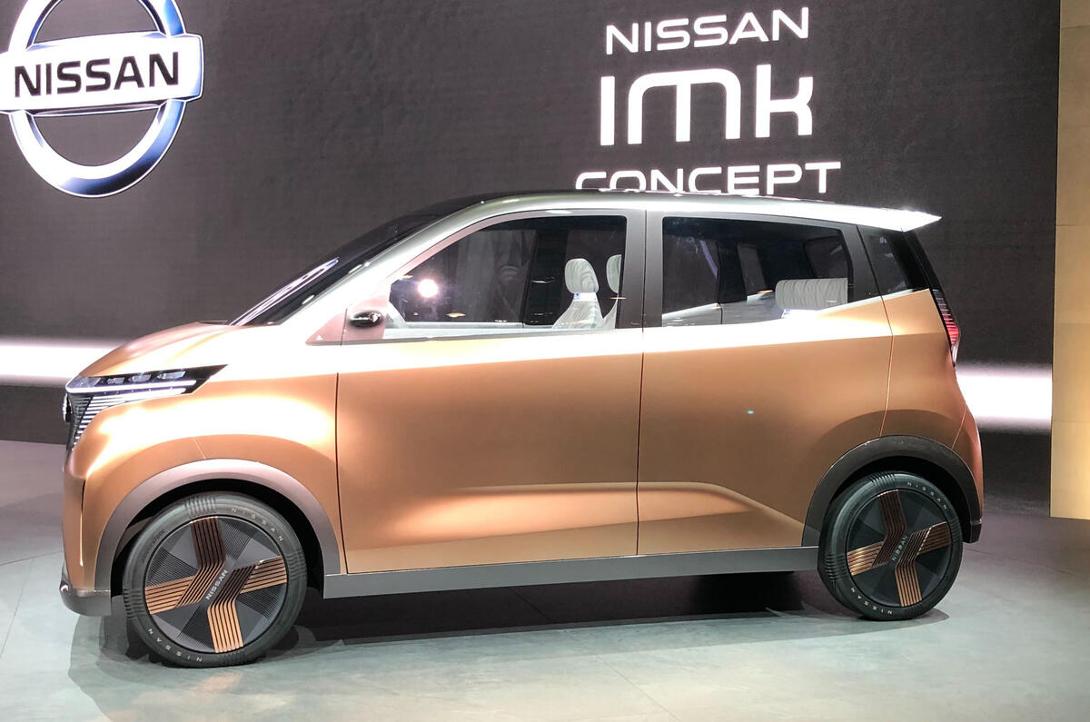 Nissan reveals electric IMk city car concept | Autocar
