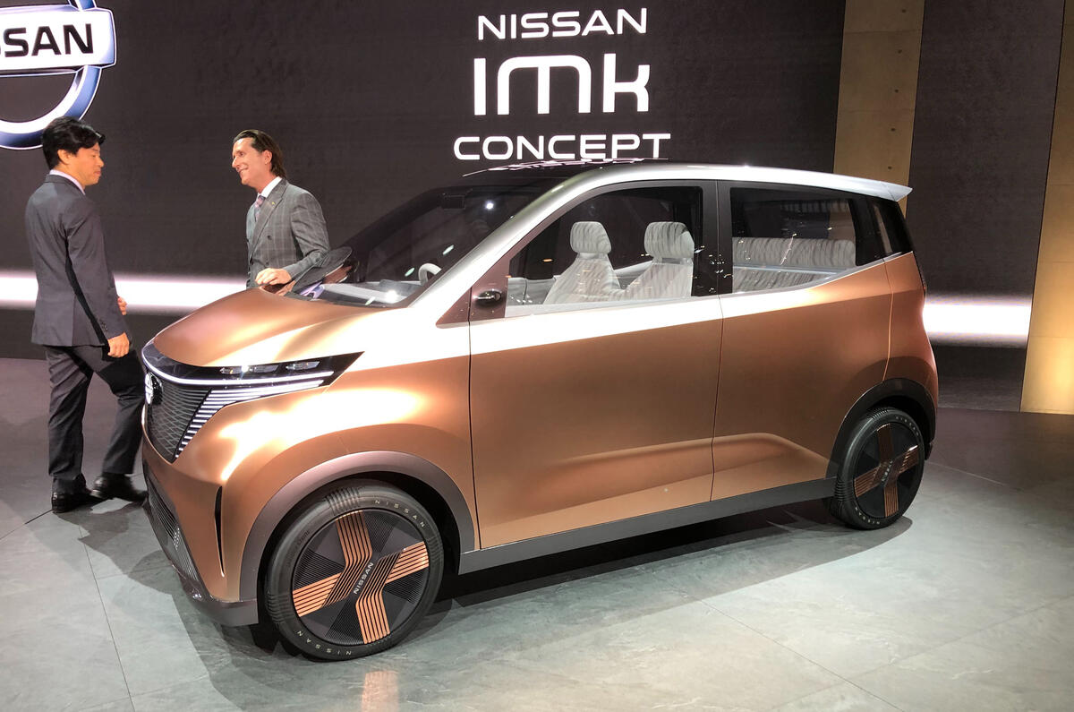 Nissan reveals electric IMk city car concept | Autocar