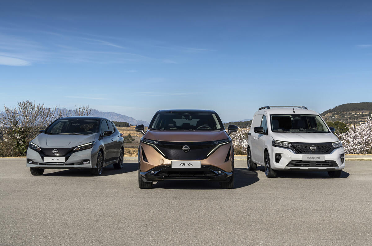 Nissan presents six-model line-up in push for electric mobility | Autocar