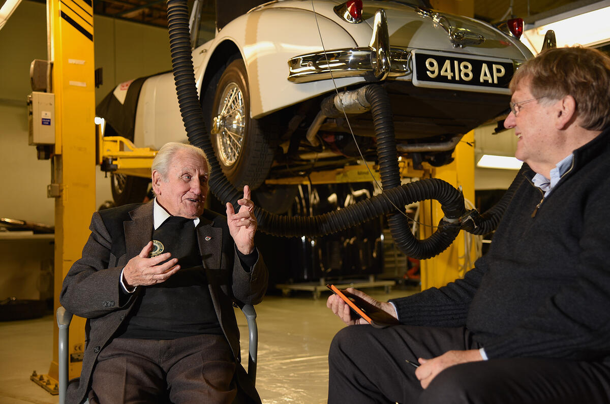 Jaguar’s Norman Dewis - Flat out at 95 | Autocar