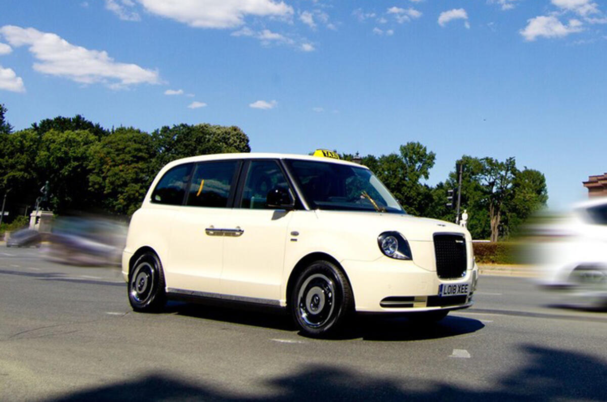 Electric LEVC TX taxi launched in Germany as company plans global ...