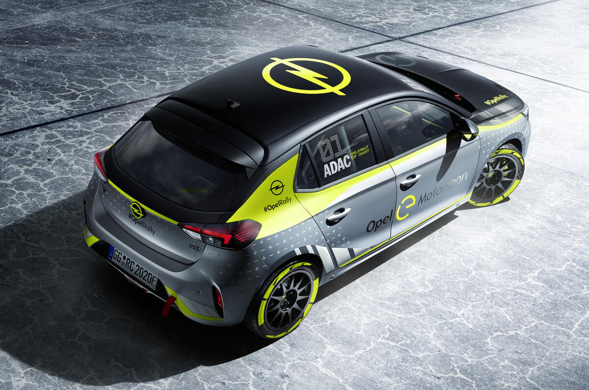 Vauxhall begins testing Corsa-e electric customer rally car | Autocar