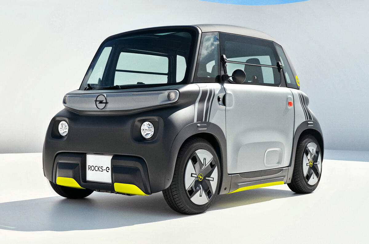 New Opel Rocks-e is Citroen Ami-based urban EV for Germany | Autocar