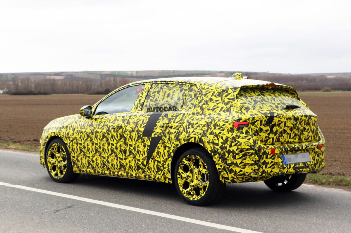 All-new Vauxhall Astra: reinvented hatch tests hybrid powertrain | Autocar