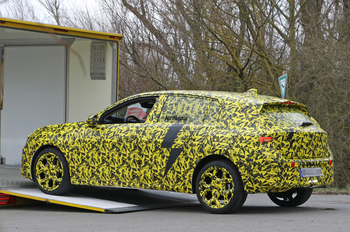 All-new Vauxhall Astra: reinvented hatch tests hybrid powertrain | Autocar