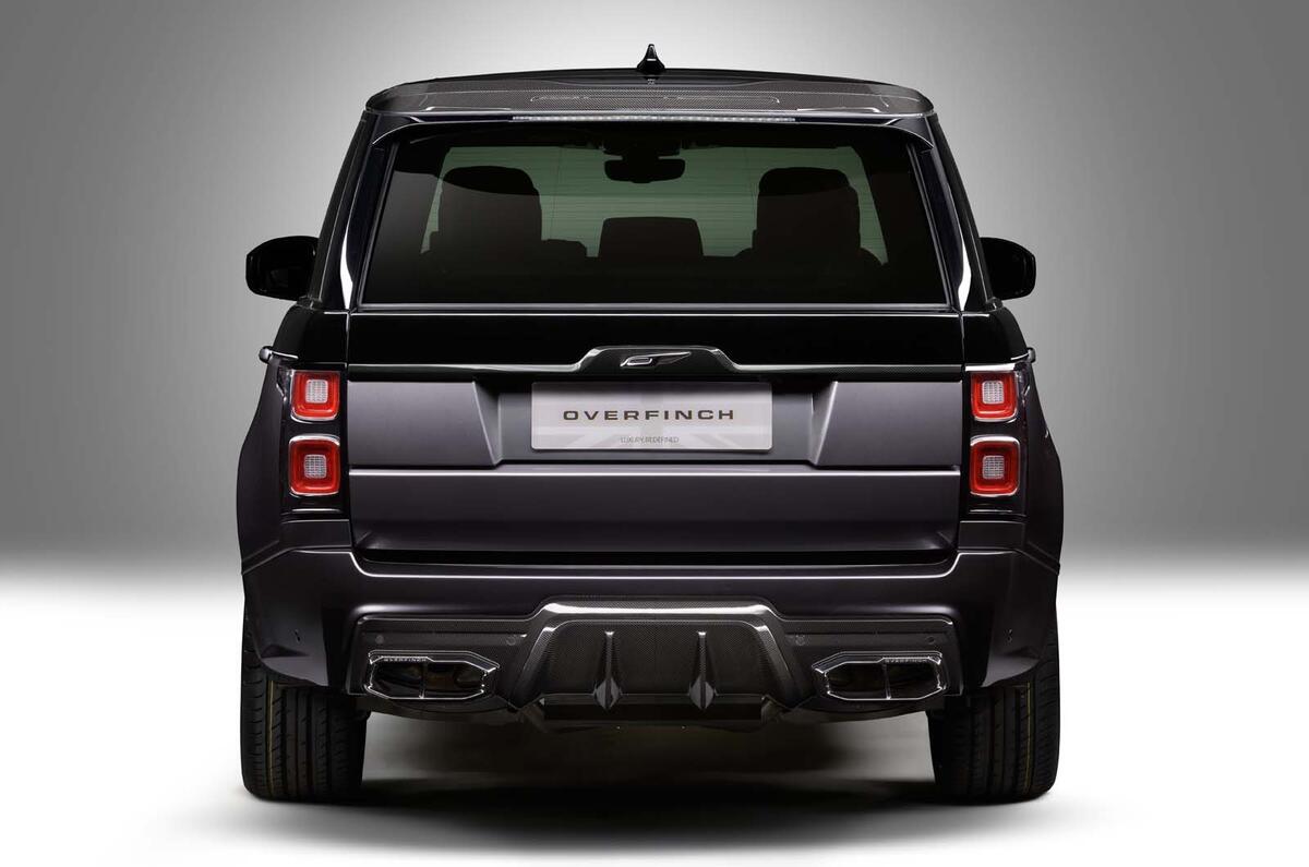 New Overfinch Range Rover adds carbonfibre and ostrich upholstery ...