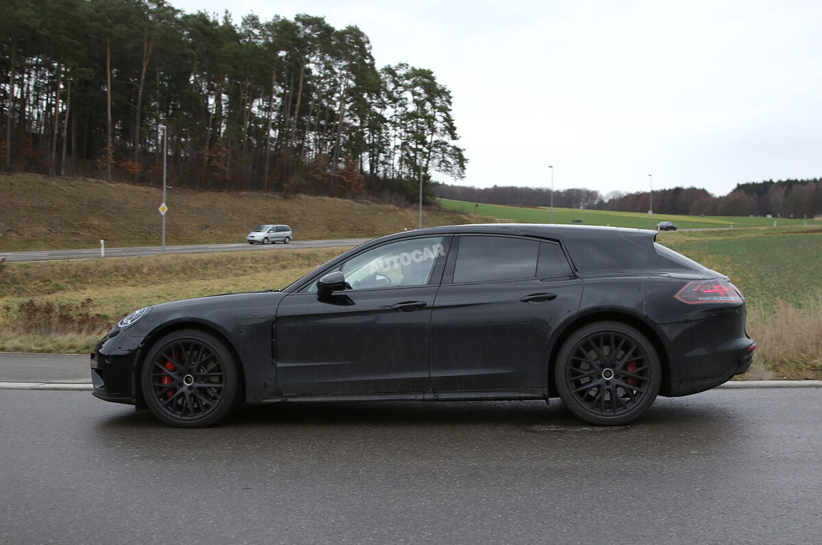 2017 Porsche Panamera Sport Turismo spotted at the Nurburgring | Autocar