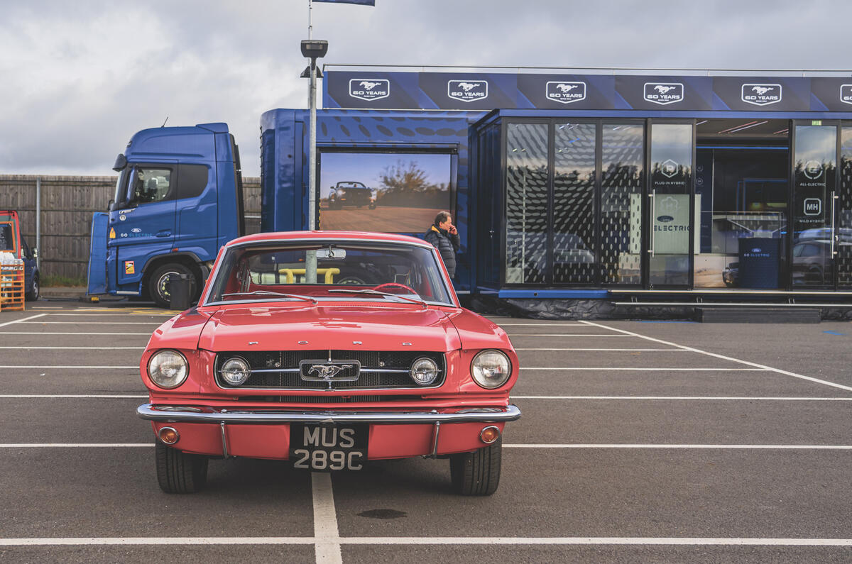 Ford Mustang marks 60th birthday with 800-car party in UK | Autocar