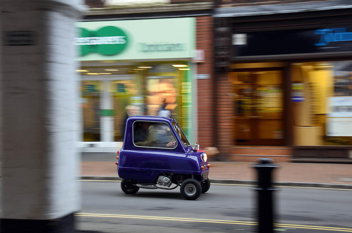New Peel P50: a drive in the world's smallest car | Autocar