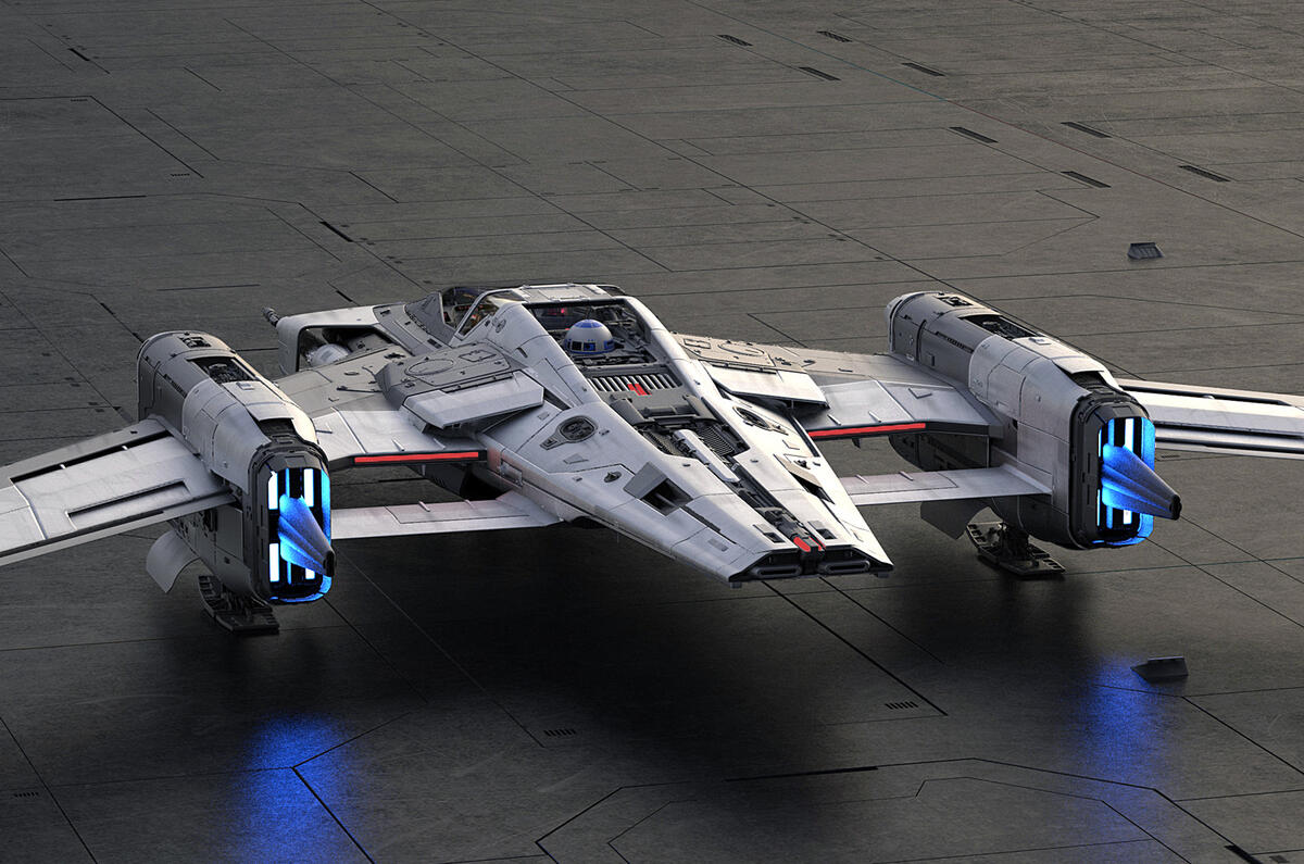 Porsche and Lucasfilm create one-off Star Wars spaceship | Autocar
