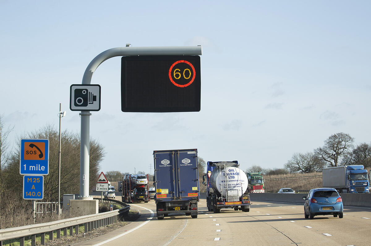 What would a 60mph motorway speed limit do for NOx emissions? | Autocar