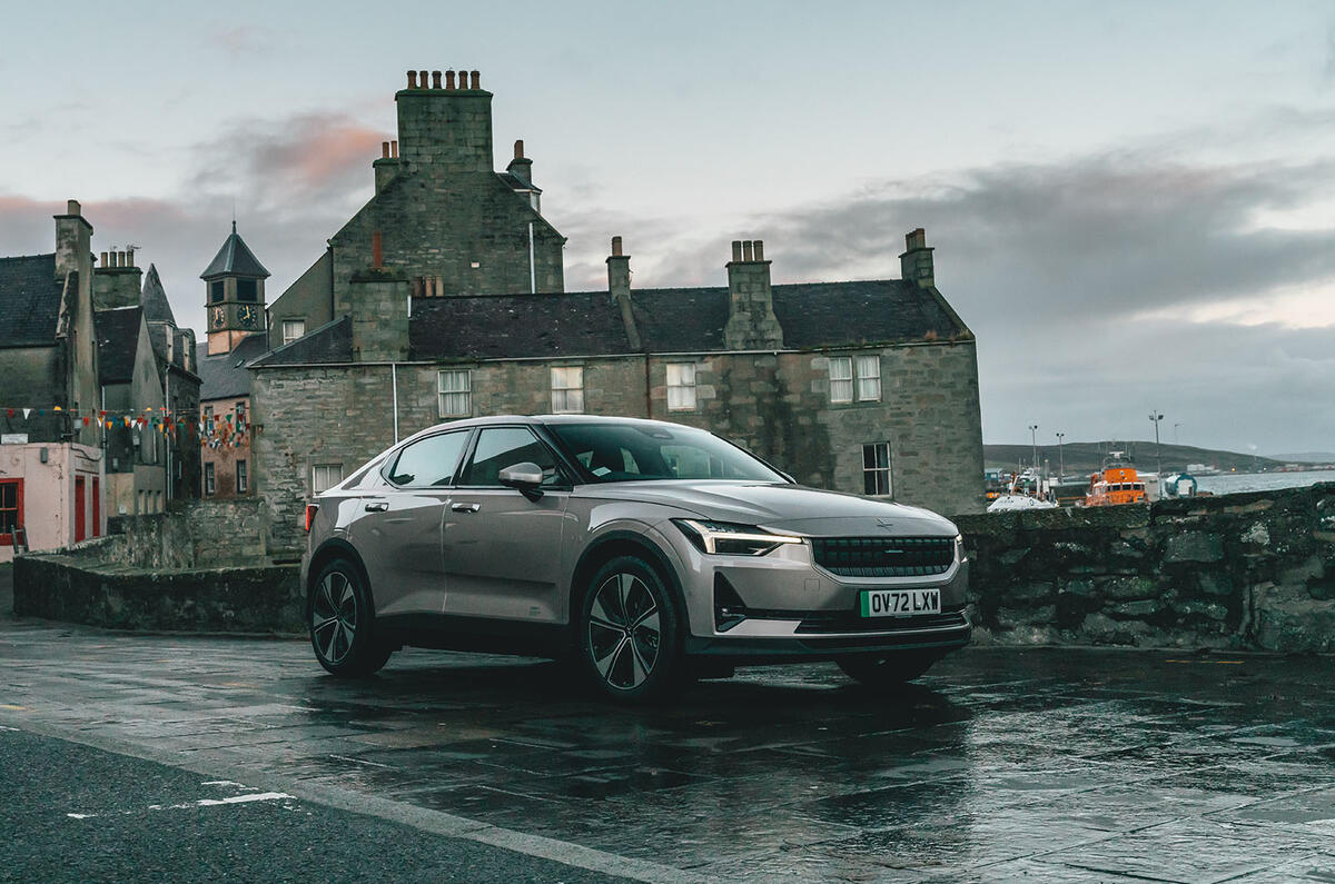 Charging north: Chasing the Pole Star in the Polestar 2 | Autocar