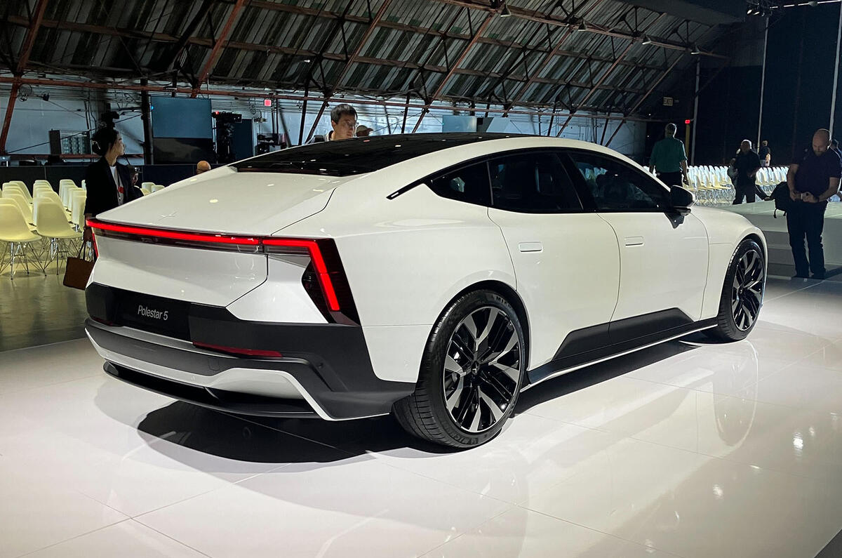 Polestar 5 revealed with 100-mile charge in five minutes | Autocar