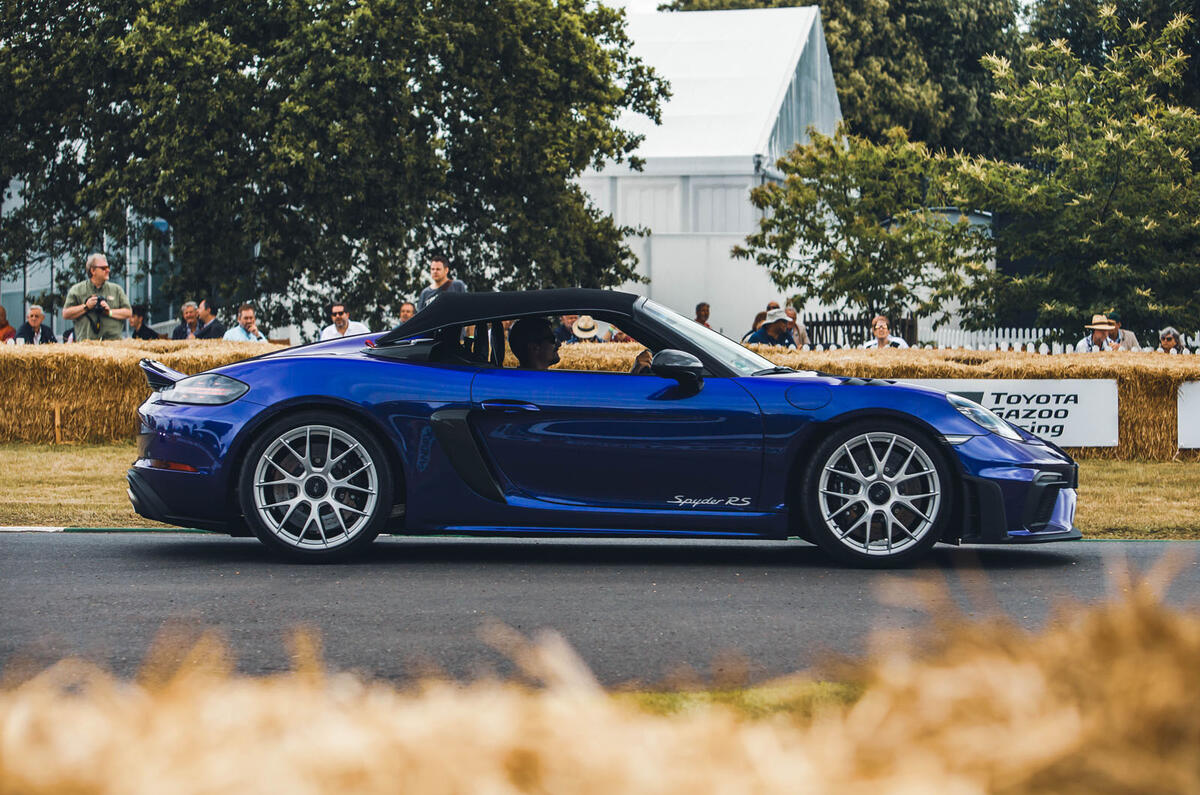 Porsche 718 Spyder GT4 RS is 493bhp Boxster swansong | Autocar