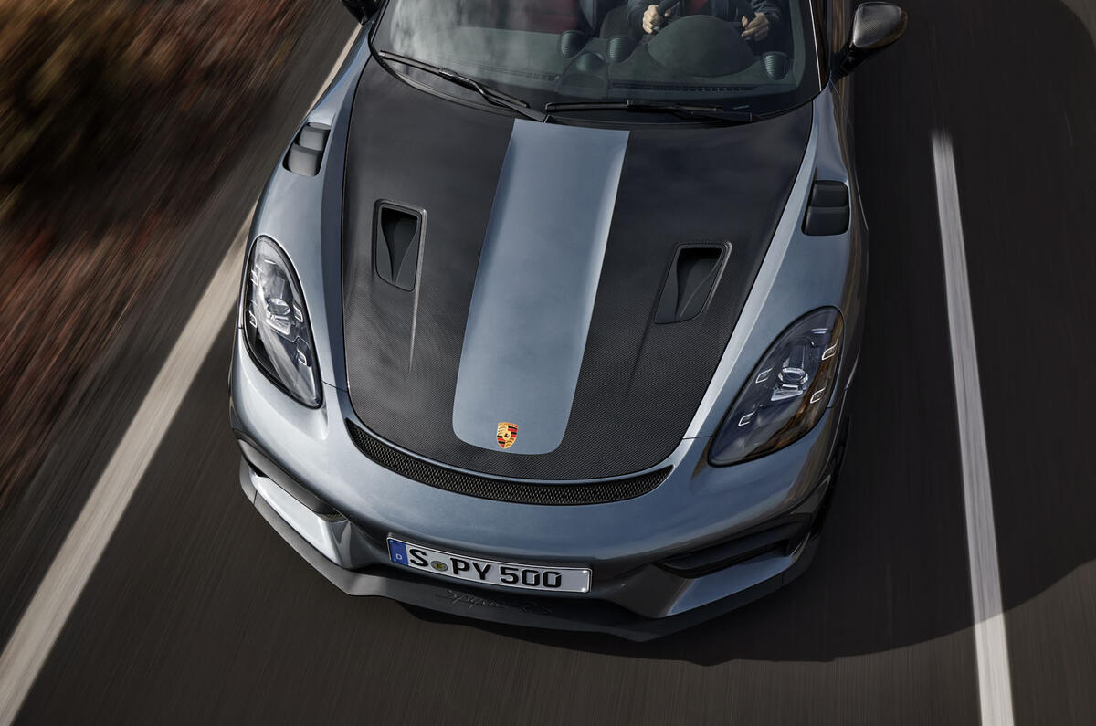 Porsche 718 Spyder GT4 RS is 493bhp Boxster swansong | Autocar
