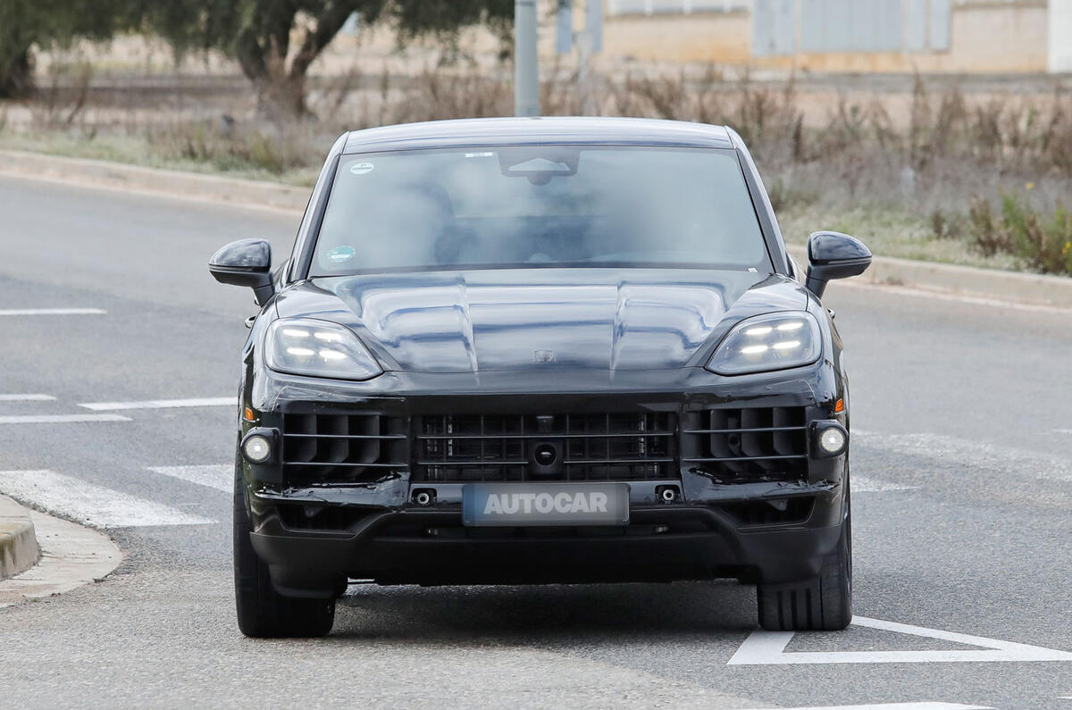 Petrol Porsche Cayenne set for update as new EV nears launch | Autocar