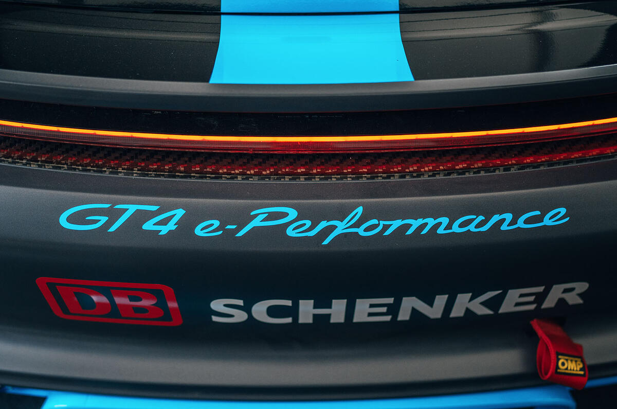 Porsche GT4 E-Performance is 1072bhp electric racer | Autocar