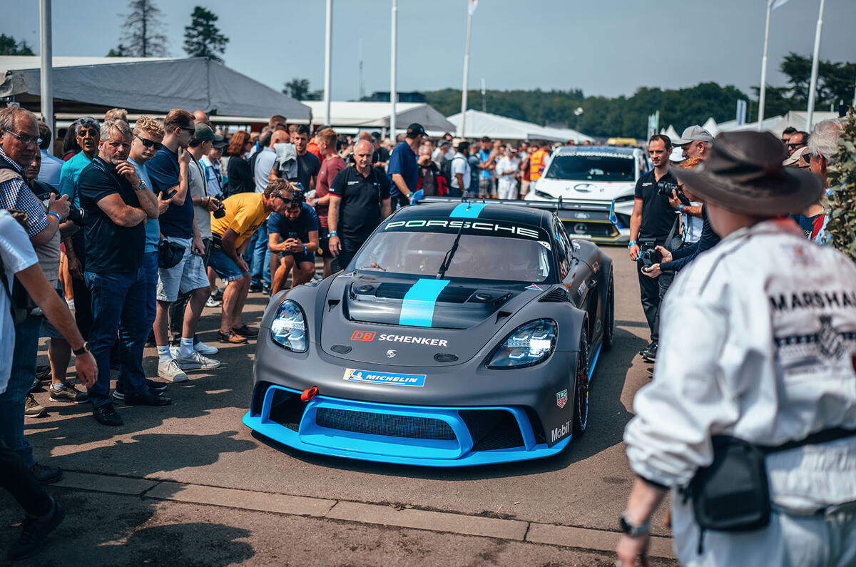 Porsche GT4 E-Performance is 1072bhp electric racer | Autocar