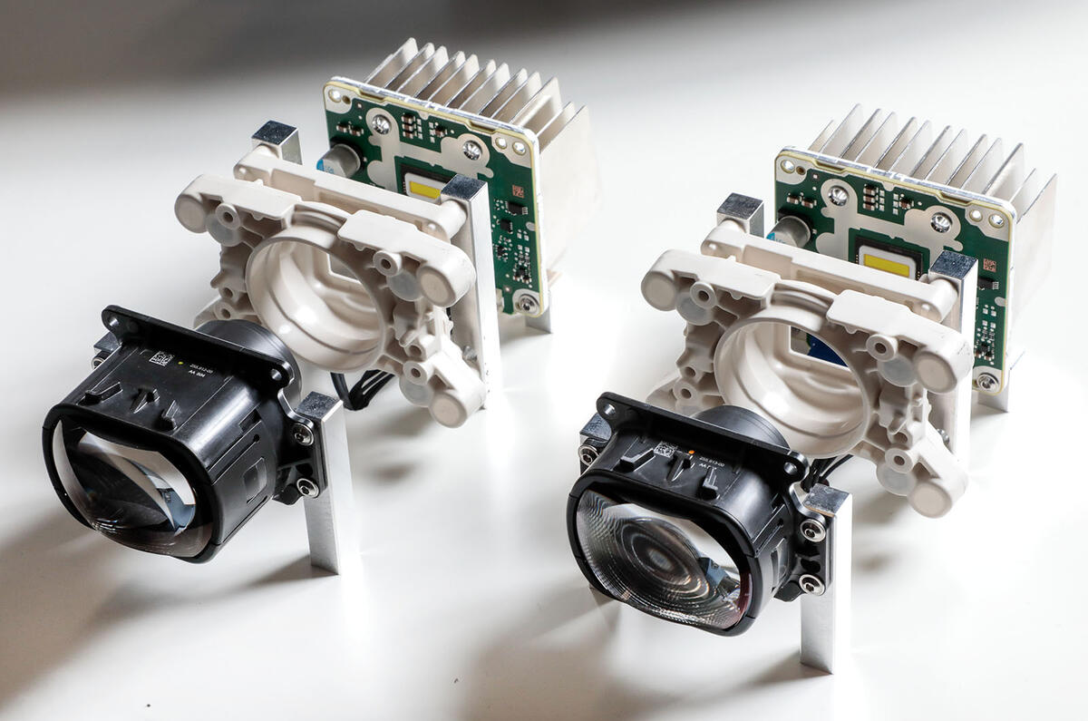 Porsche reveals new HD matrix LED headlight technology | Autocar