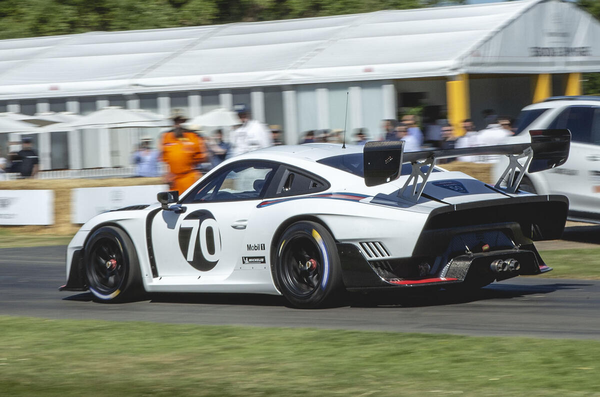 Reborn Porsche 935 race car takes on Goodwood hillclimb | Autocar