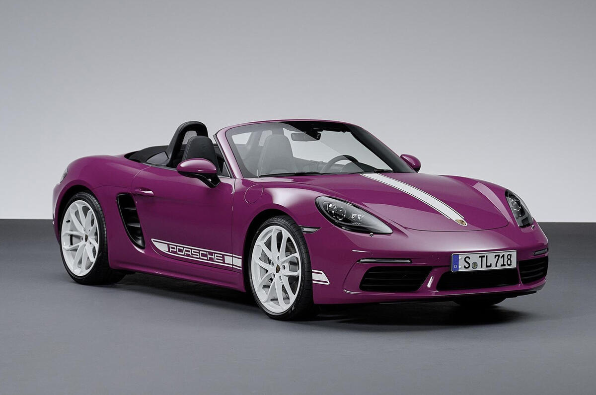 Porsche revives Rubystone Red with 718 Style Edition | Autocar