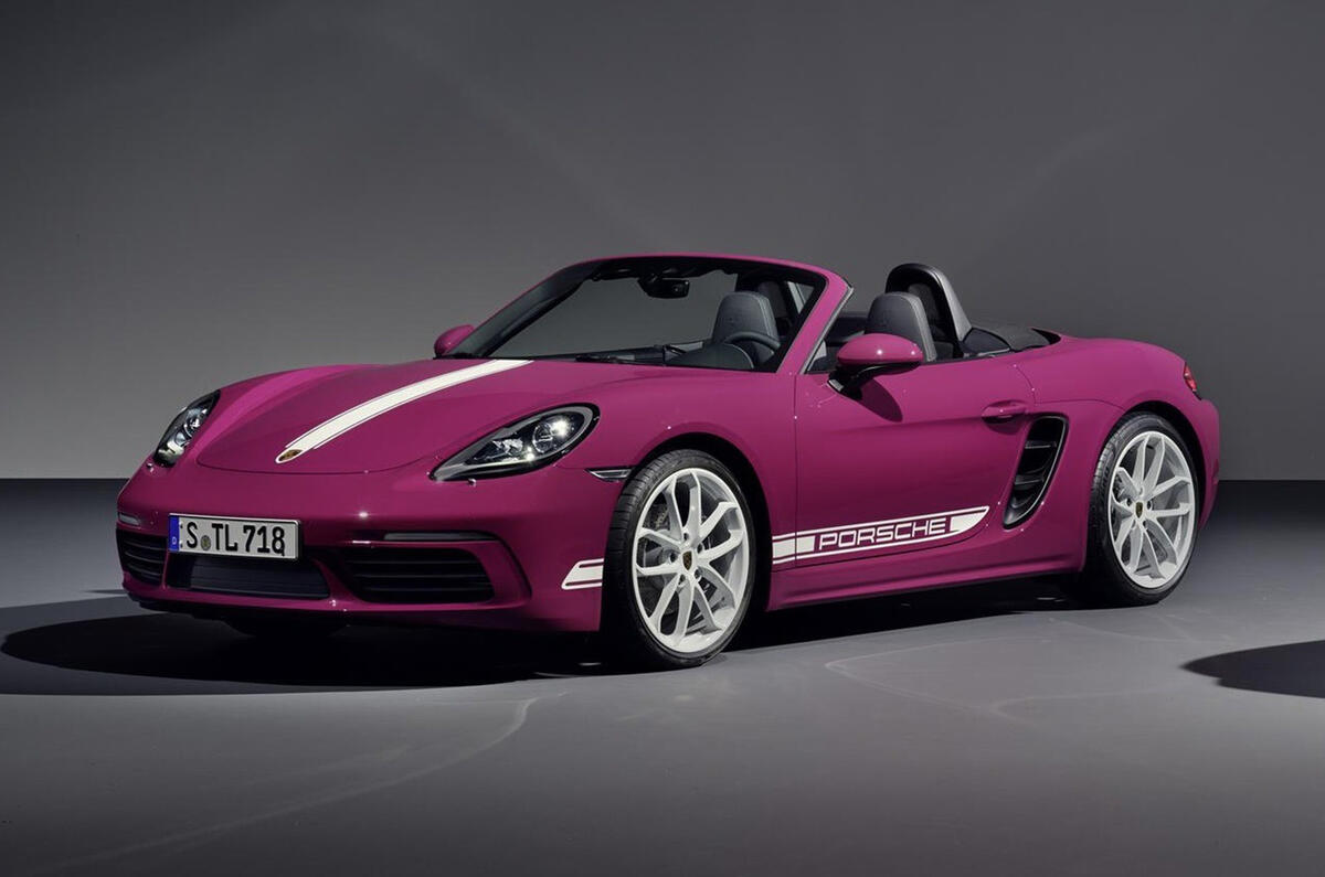 Porsche revives Rubystone Red with 718 Style Edition | Autocar